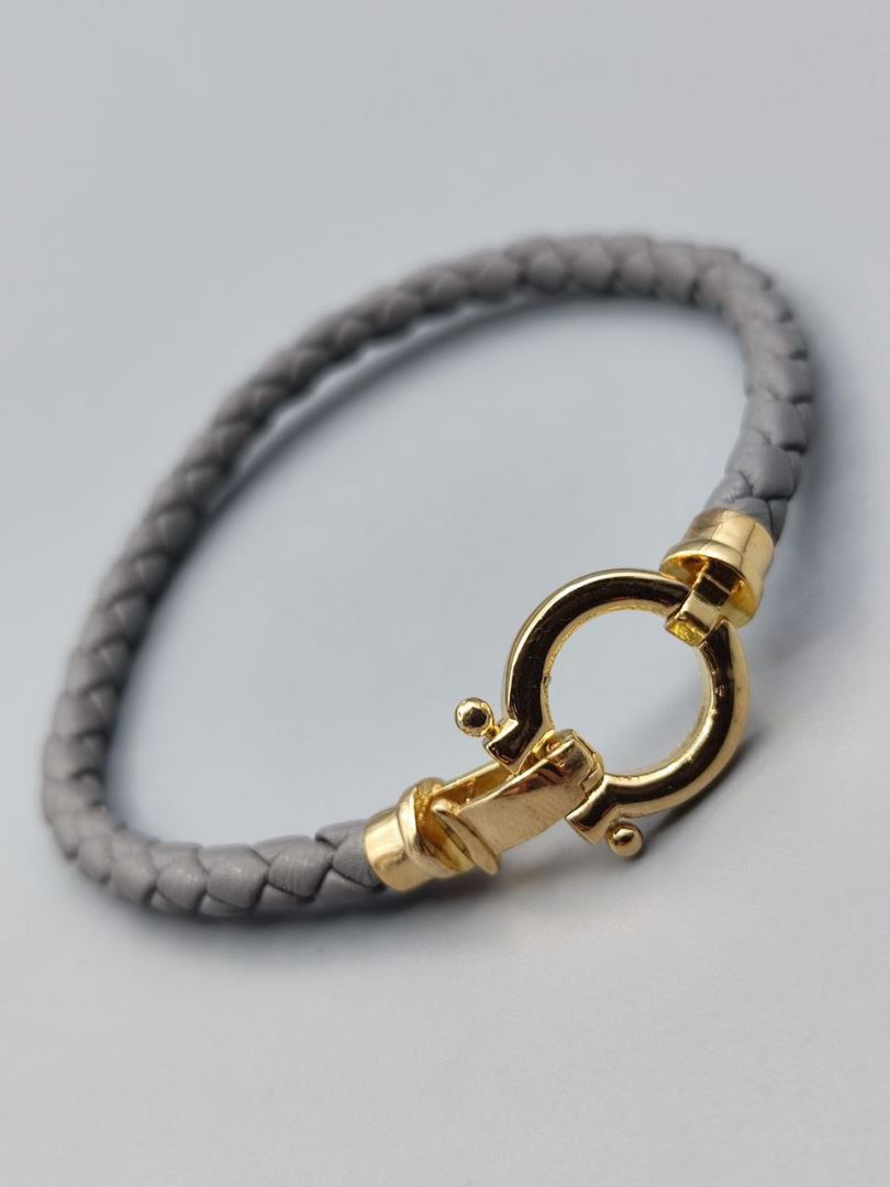 خرید آنلاین دستبند چرم امگا | ریماس گالری